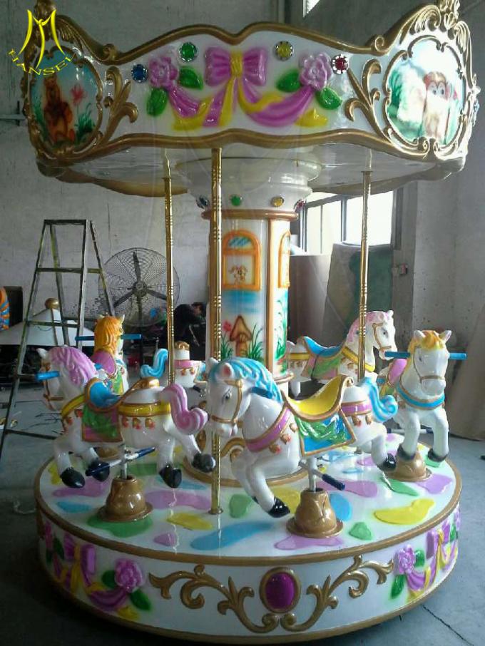 Hansel coin operated kiddie ride electric motor carousel for kids