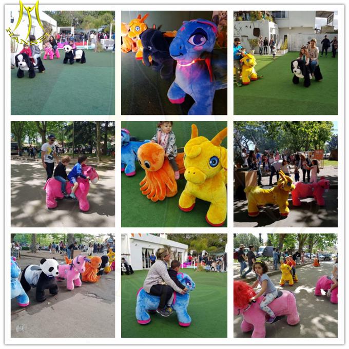 Hansel motorized plush animals electric riding toys electronic riding ...