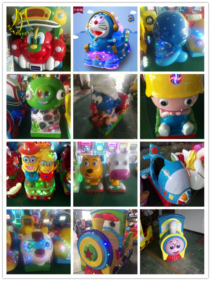 Hansel entertainment equipment indoor playground coin operated kiddie ...