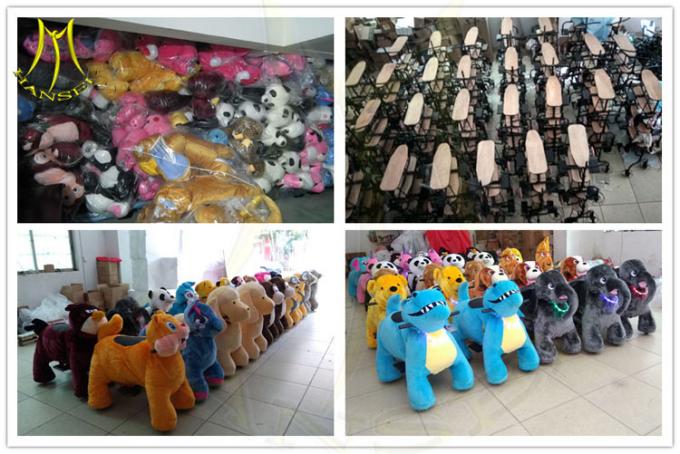 Hansel coin operated mall ride on battery operated animal toy rides