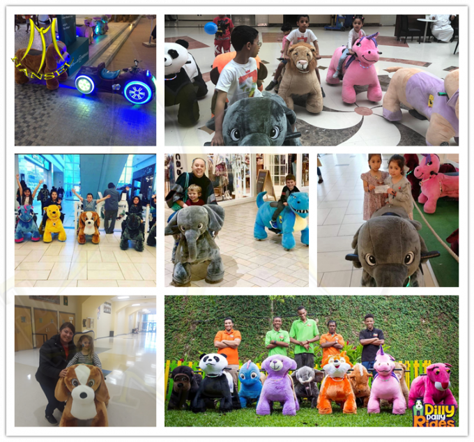 Hansel shopping mall battery motorized animals bike kids animal ...