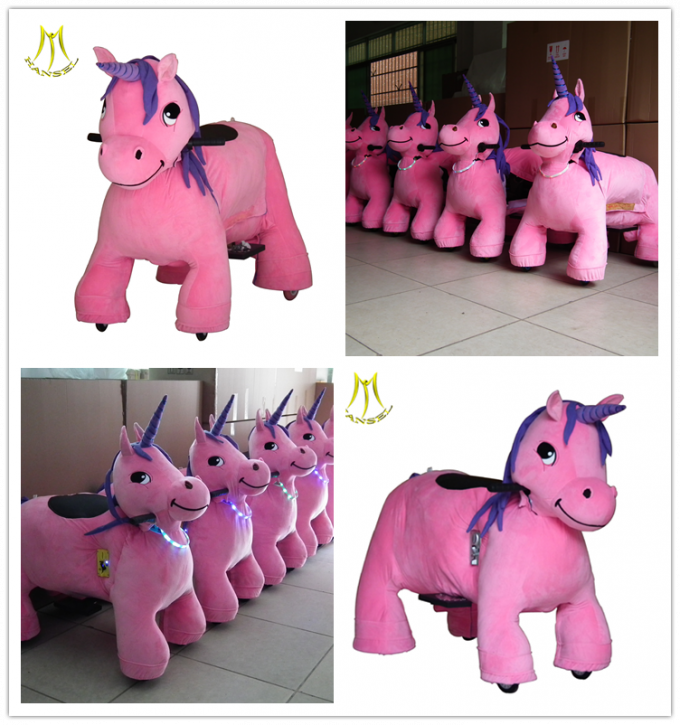 Hansel indoor and outdoor children battery operated ride animals plush ...