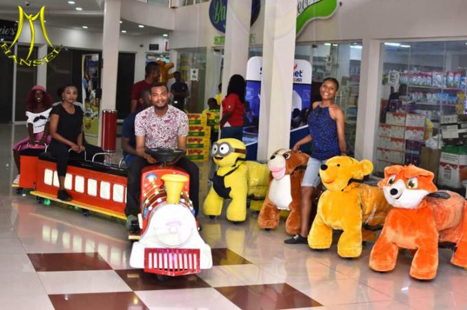 Hansel battery unicorn ride on horse electric ride animals for shopping ...