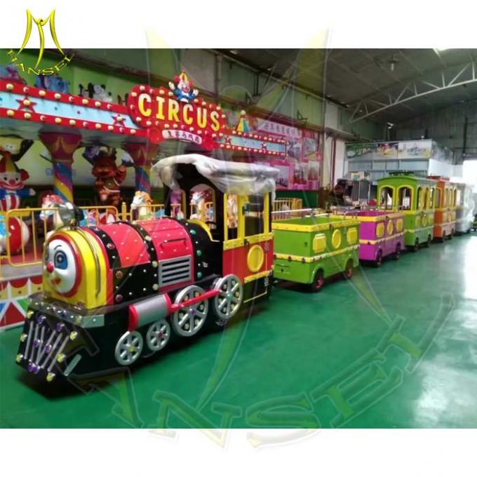 Hansel amusement park trains rides kids electric tourist train