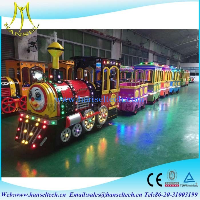 Hansel Outdoor Amusement Park Children Kids Ride Electric Monorail ...