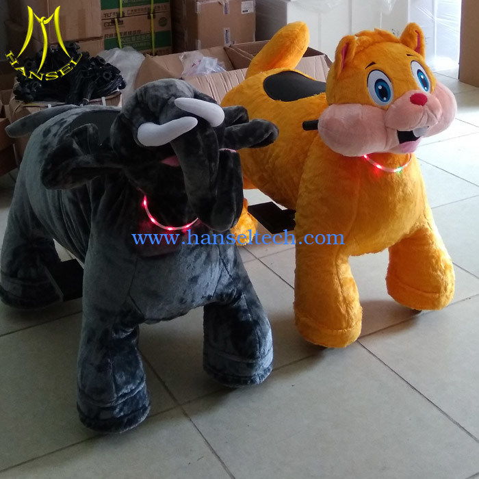 Hansel kids indoor ride happy electric car stuffed animals battery ride ...