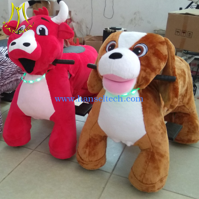 Hansel shopping mall indoor rides electric animal scooters for kids and ...