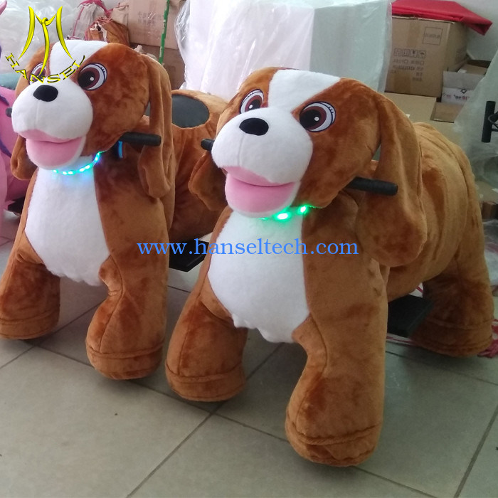 Hansel plush rideable animal toy animales montables electricos with ...